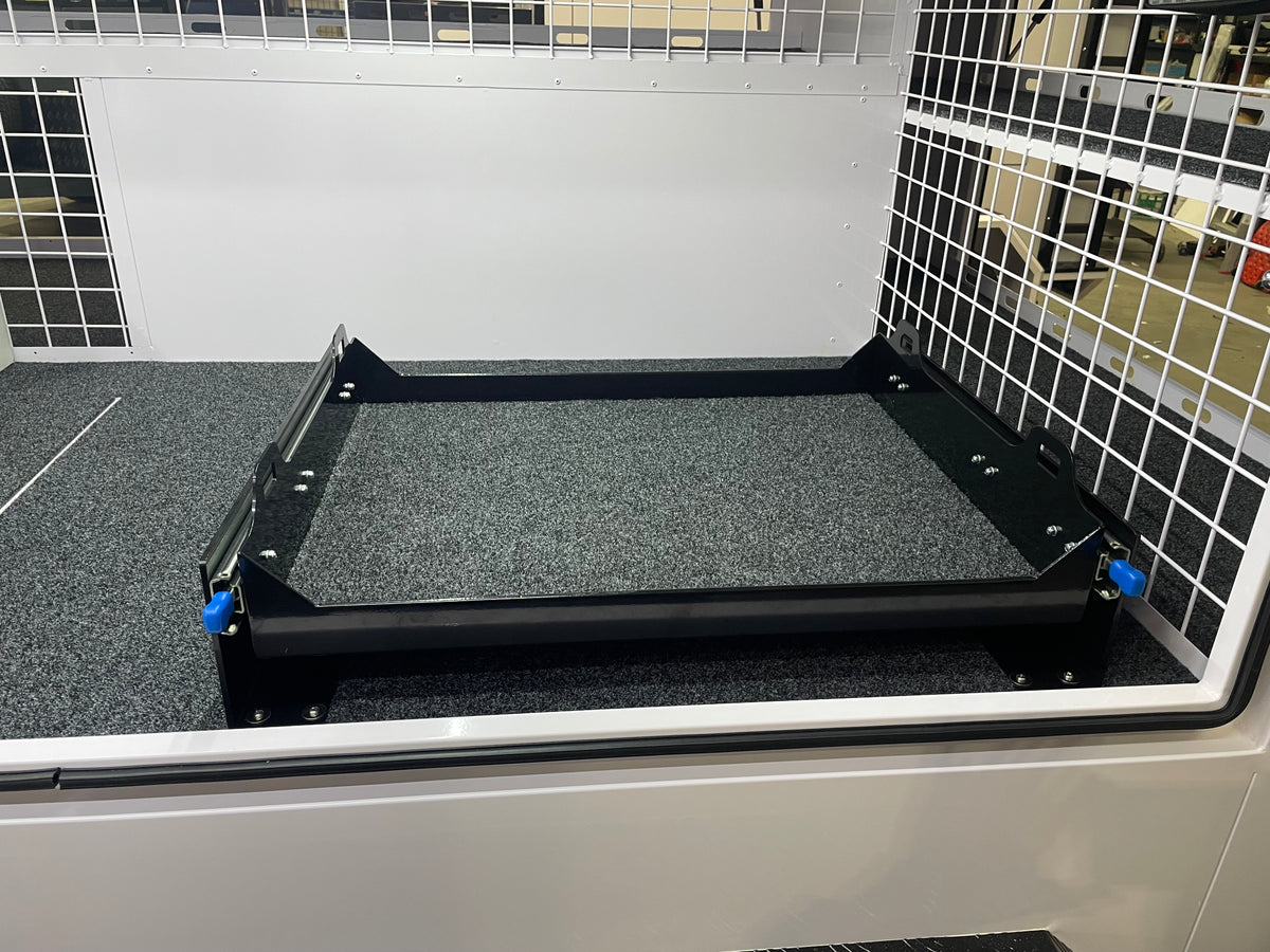 Drop saw slide out drawer – TRAK ARMOUR